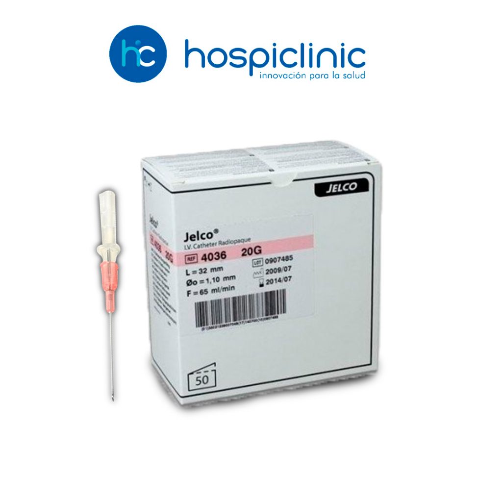 Catéter Intravenoso #20 – Hospiclinic de Colombia SAS