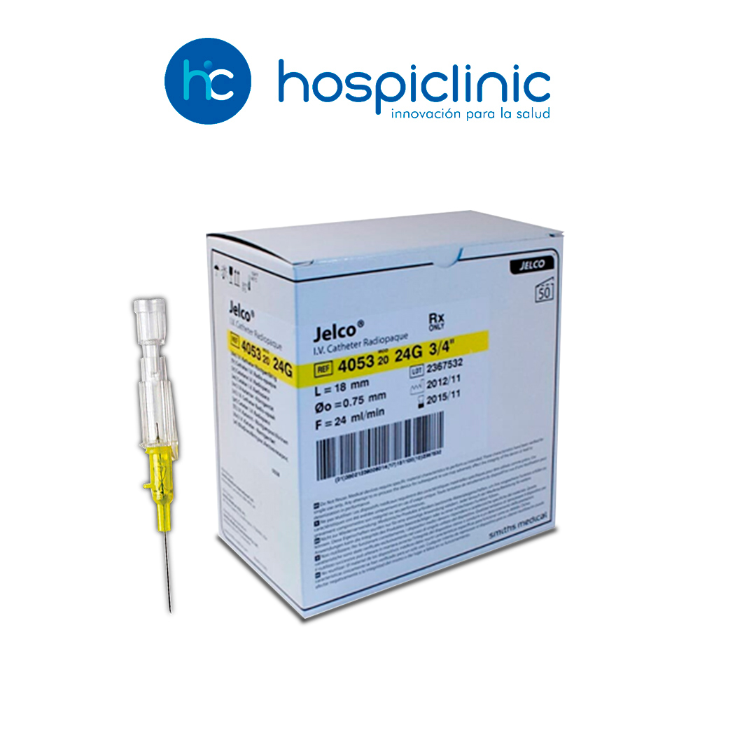 Catéter Intravenoso #24 – Hospiclinic de Colombia SAS